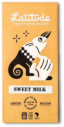 Latitude Sweet Milk Chocolate Bar – Farmers First Coffee
